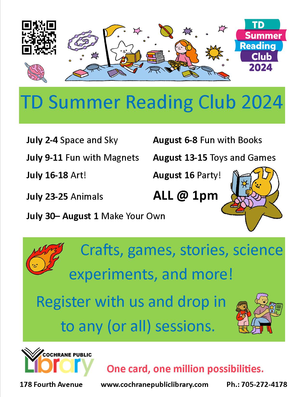 Programs - Cochrane Public Library